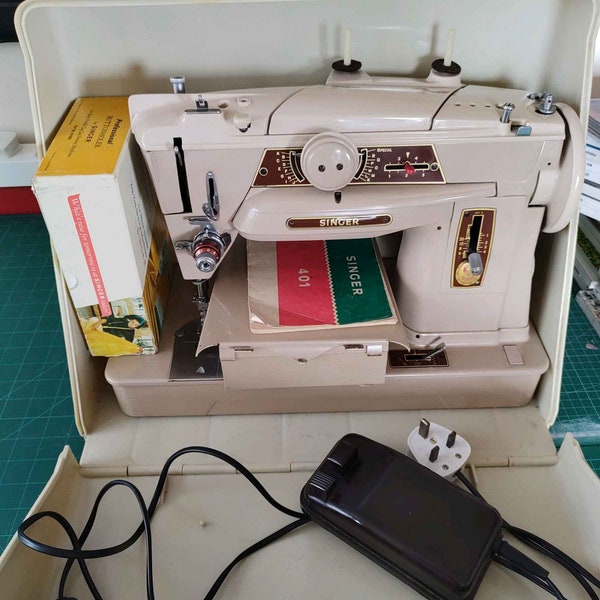Singer 401 Sewing Machine - Etsy
