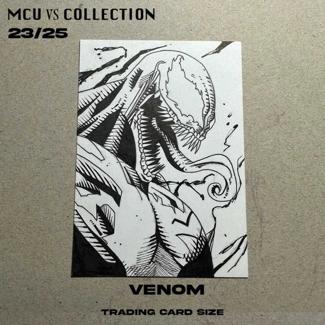 23/25 Venom Collectible Card by WIZ - Etsy