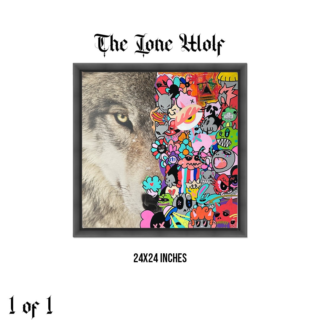 The Lone Wolf by WIZ - Etsy