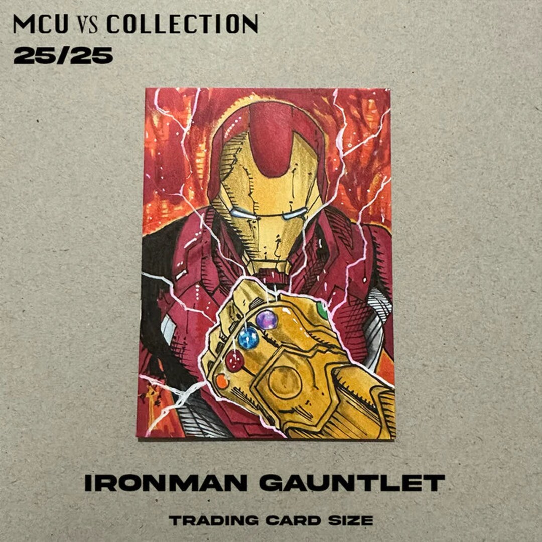 25/25 the Iron Gauntlet - Etsy