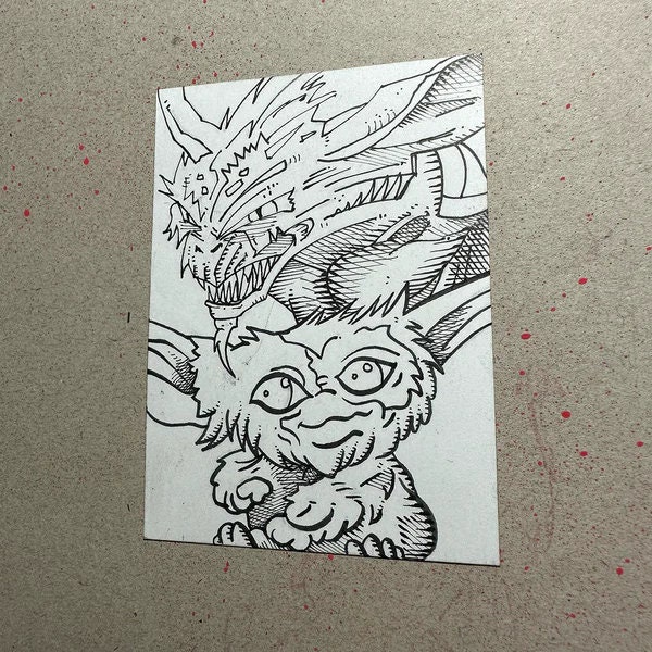 Gremlins V1 Art by WIZ - Etsy