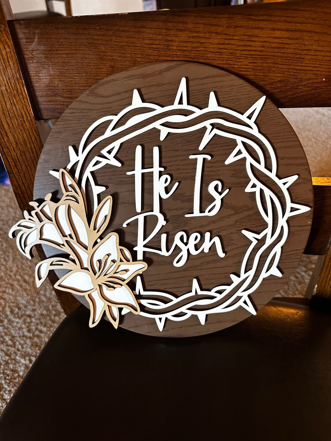 Easter Art - Resurrection - He is Risen - Empty Grave - Crown of Thorns ...