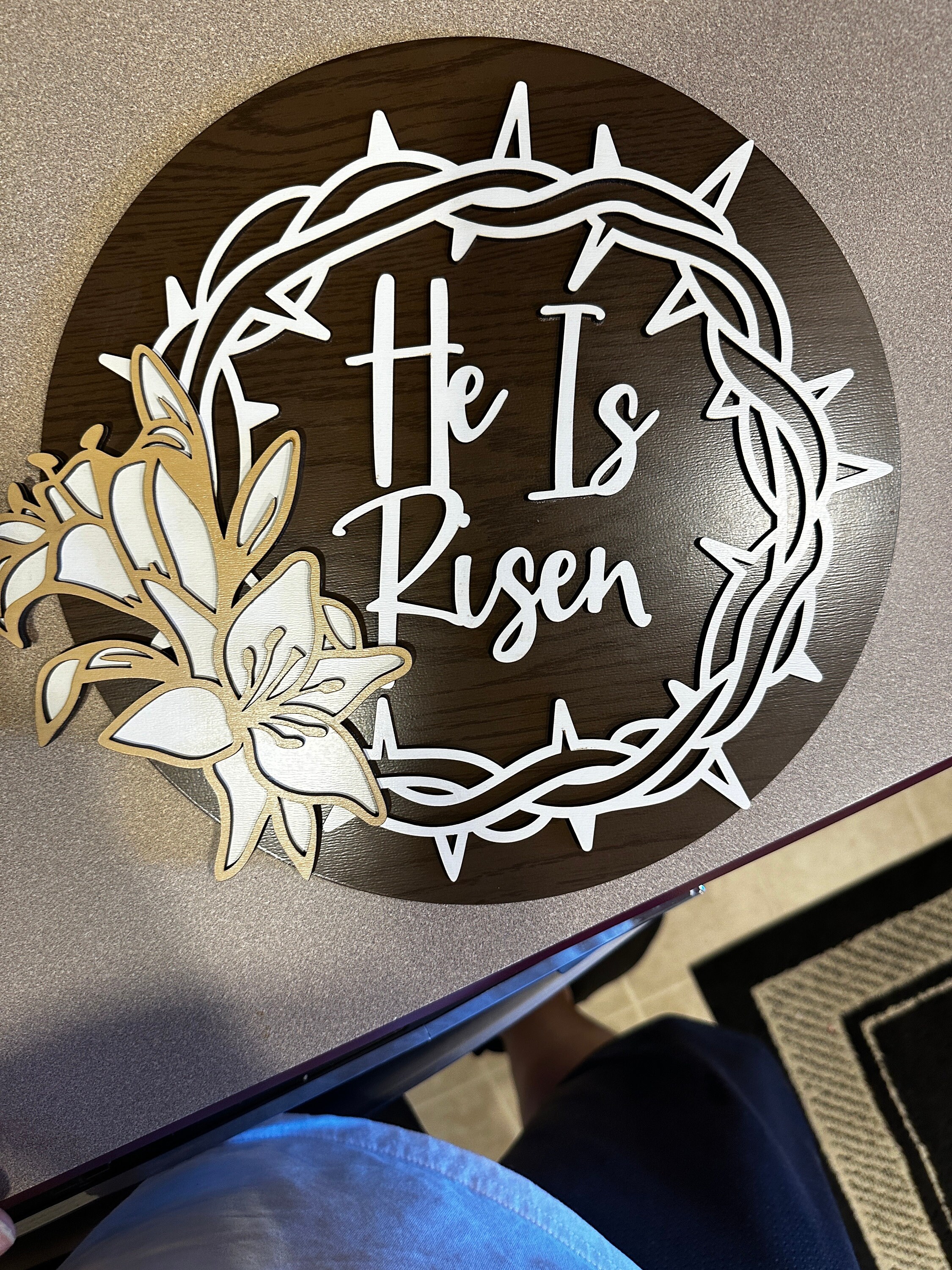 Easter Art - Resurrection - He is Risen - Empty Grave - Crown of Thorns ...
