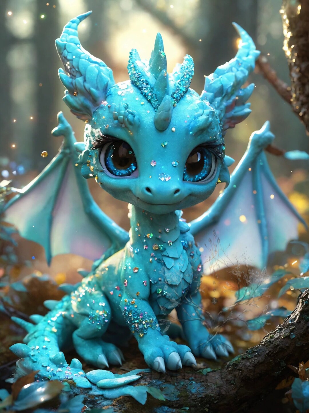 Chibi Dragon Digital Download-png - Etsy