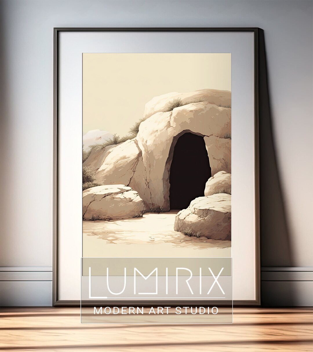 Christian Art Prints, the Empty Tomb, Christian Home Decor, Religious ...