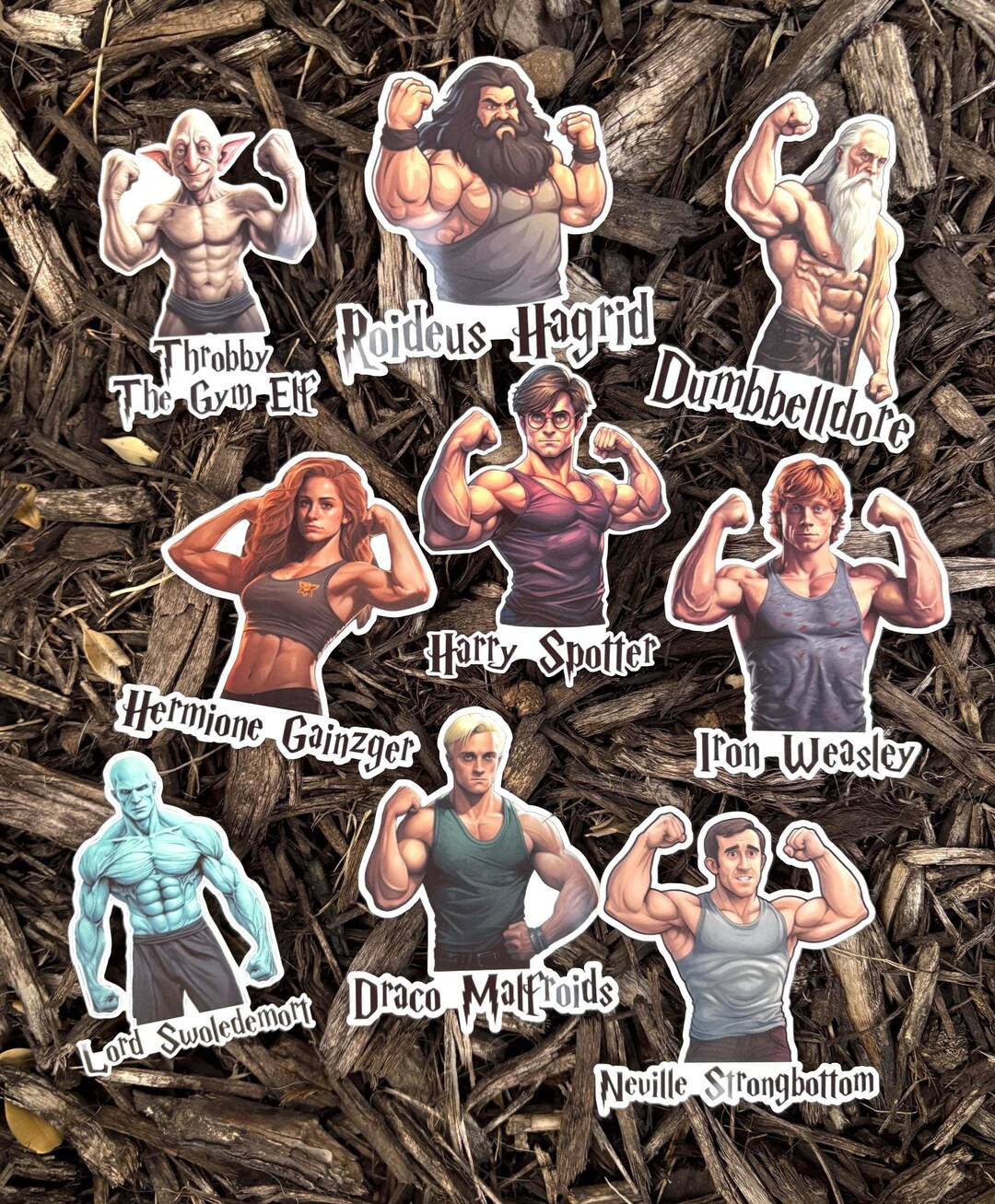 Wizarding World Lifting Stickers Pack of 9 Waterproof Magic Decals ...