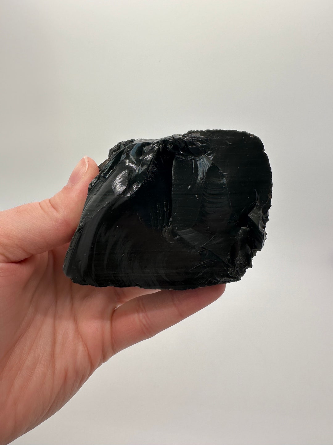 Raw Obsidian Protective Obsidian Chunk Oregon Obsidian - Etsy