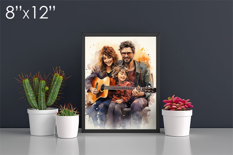 Printable Art - A Family's Song - Mother, Father and Child Bonding by ...