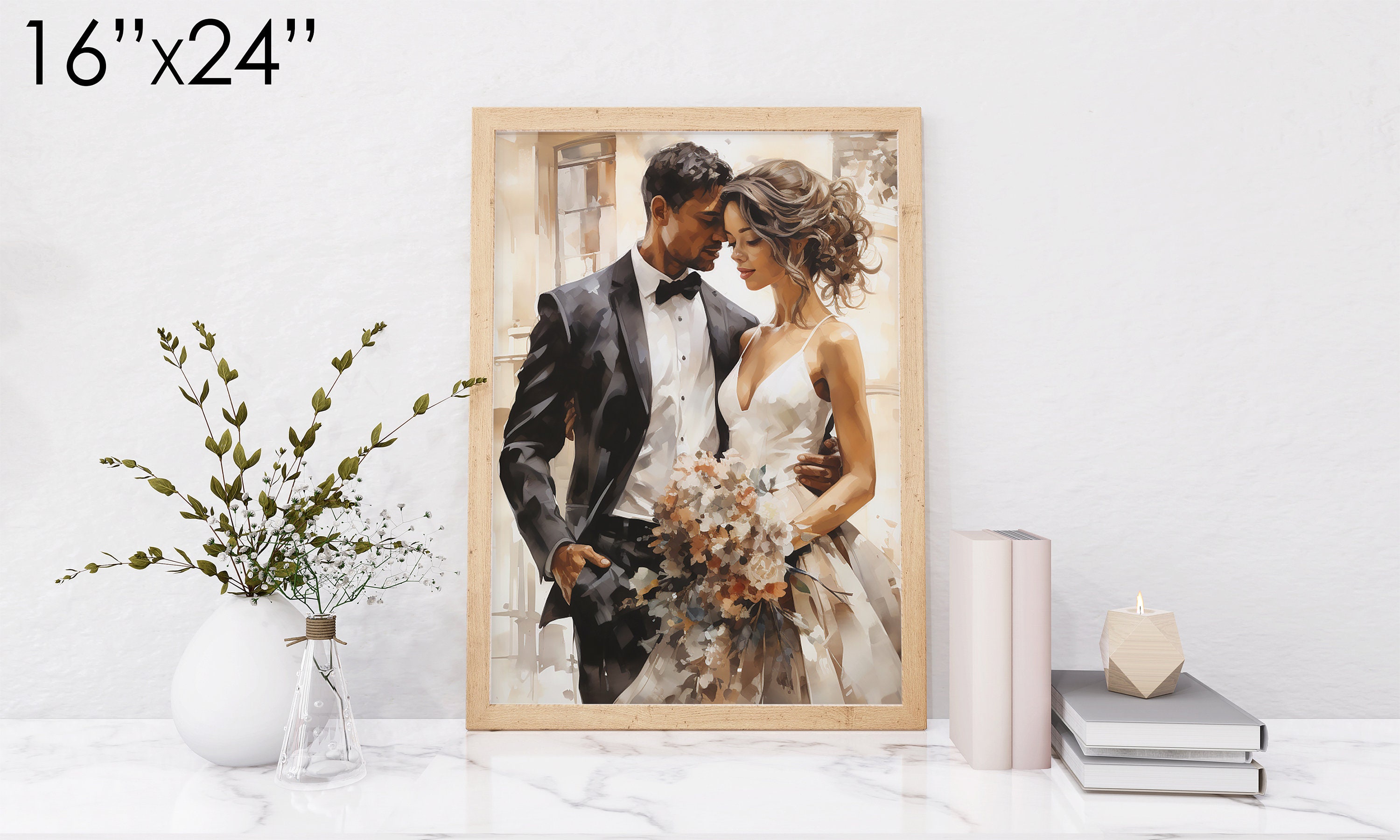 Printable Art - the Promise of Forever - Man and Wife Joined in Holy ...