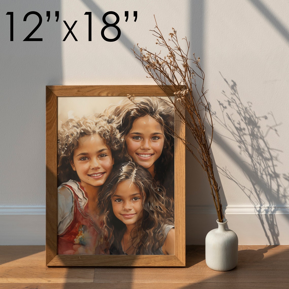 Printable Art Timeless Ties Three Hispanic Girls Posing - Etsy