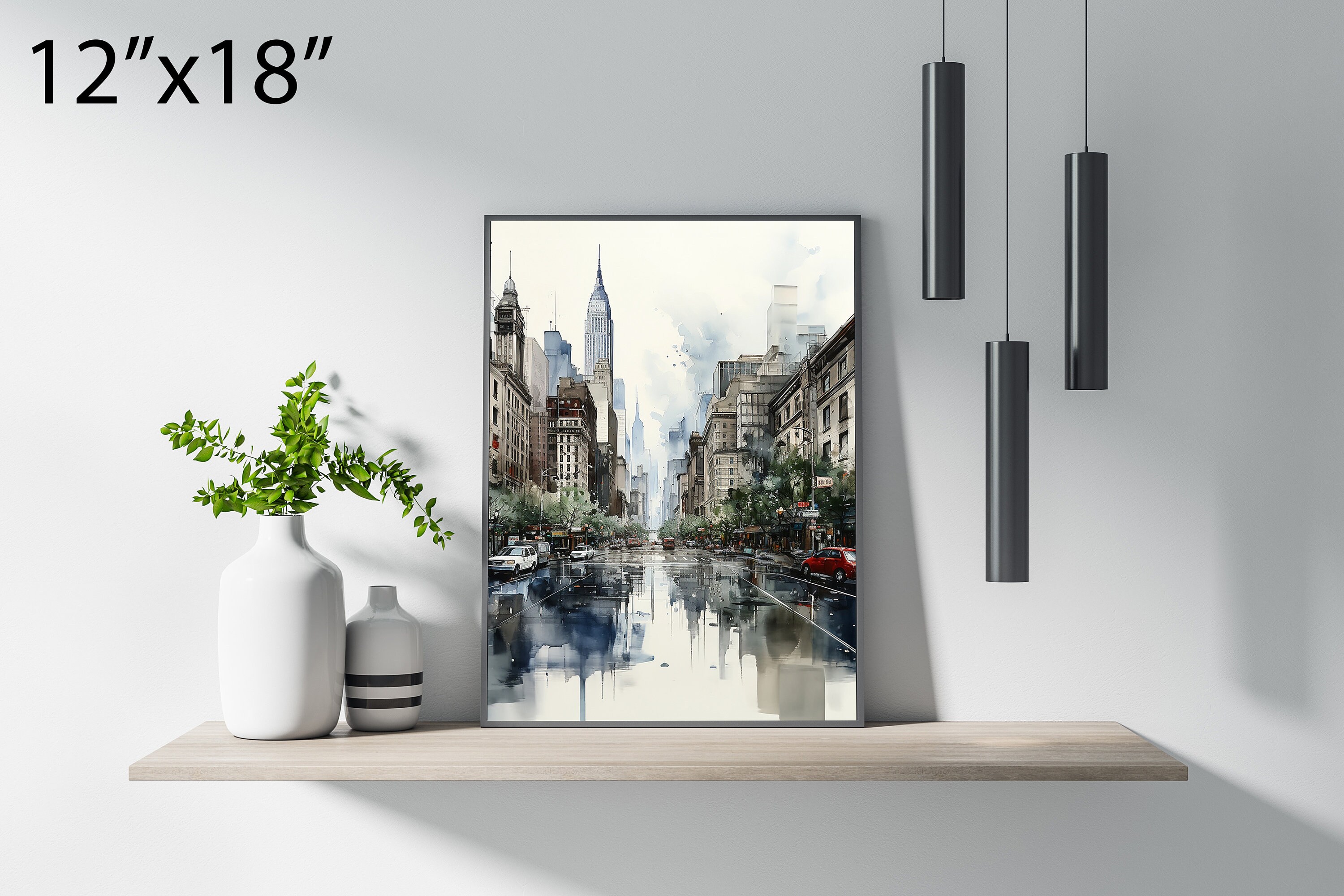 Digital Art - Majestic Metropolis - Cityscape With Tall Buildings ...