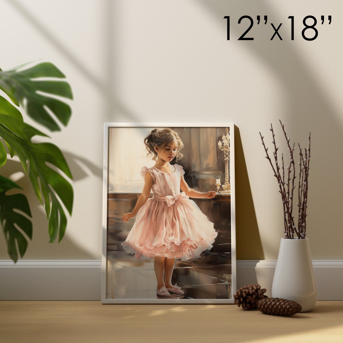 Printable Art - Enchanted in Pink - Little Princess in A Pretty Pink ...