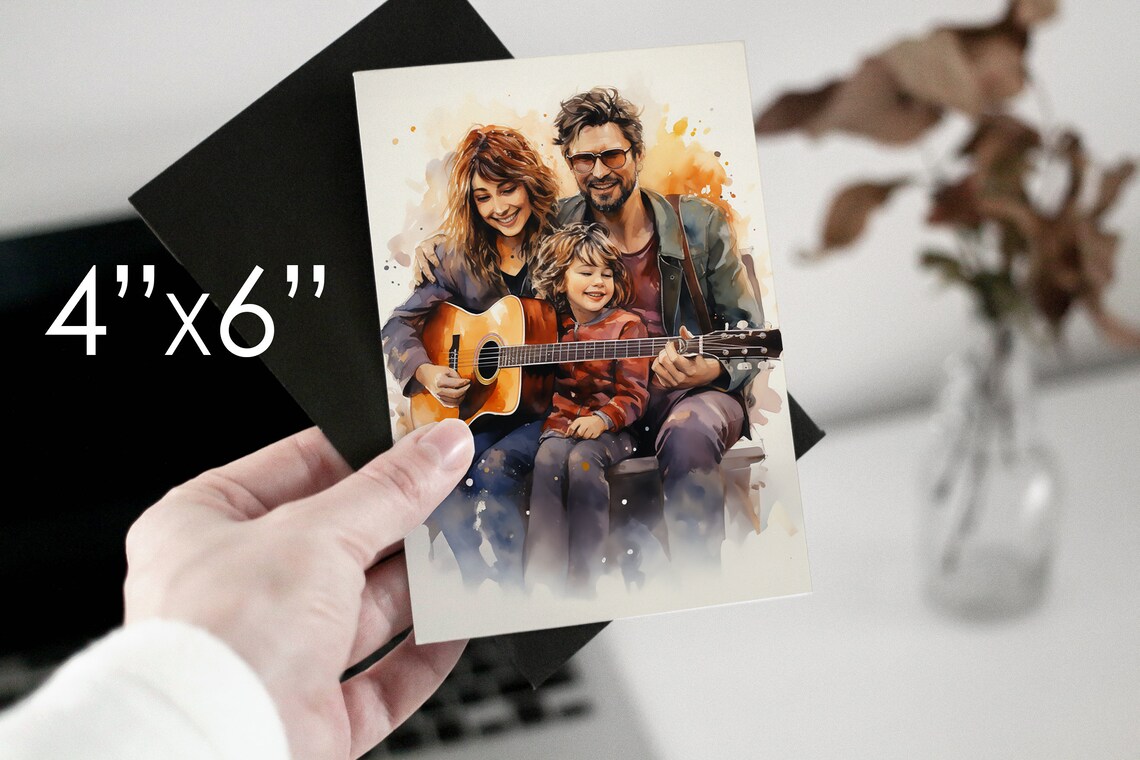 Printable Art - A Family's Song - Mother, Father and Child Bonding by ...