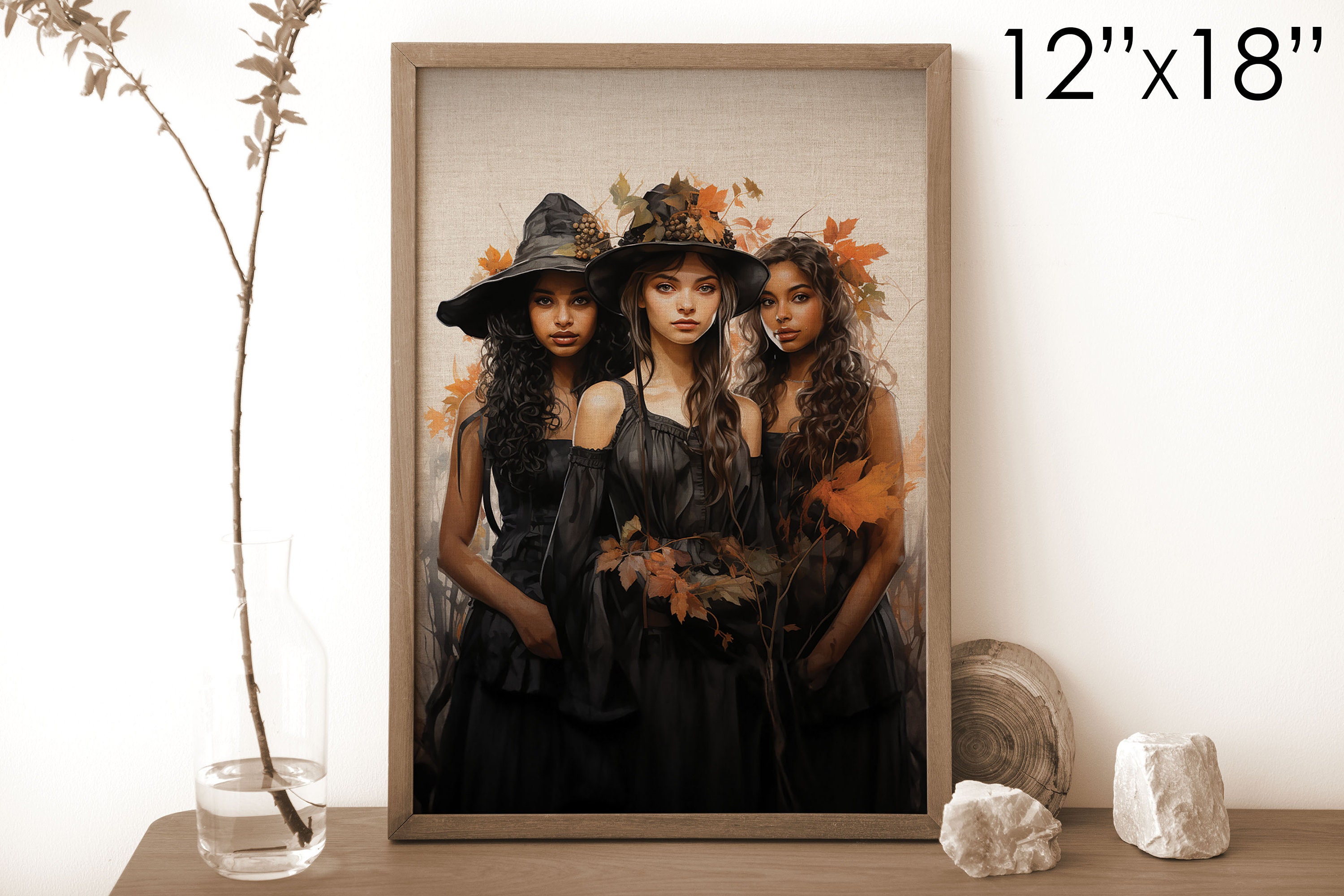 Printable Art - Witches of the World Unite - Three Witches From ...