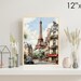 Printable Art French Reverie A Scene From A Street in Paris Near the ...