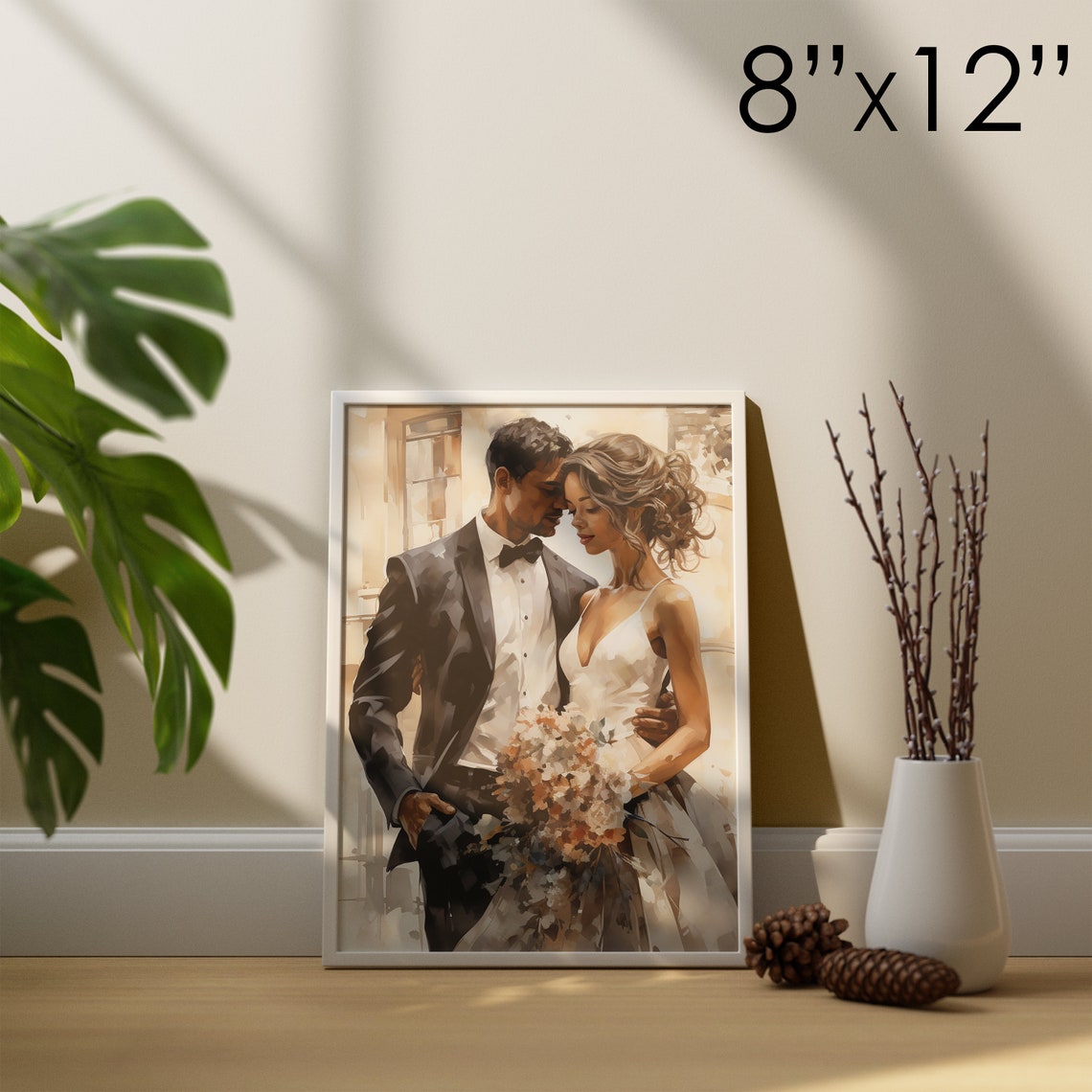 Printable Art - the Promise of Forever - Man and Wife Joined in Holy ...