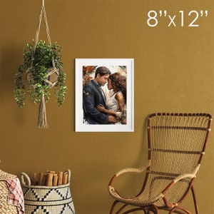 Printable Art - Colors of Love - A Black Bride and White Groom Wed ...