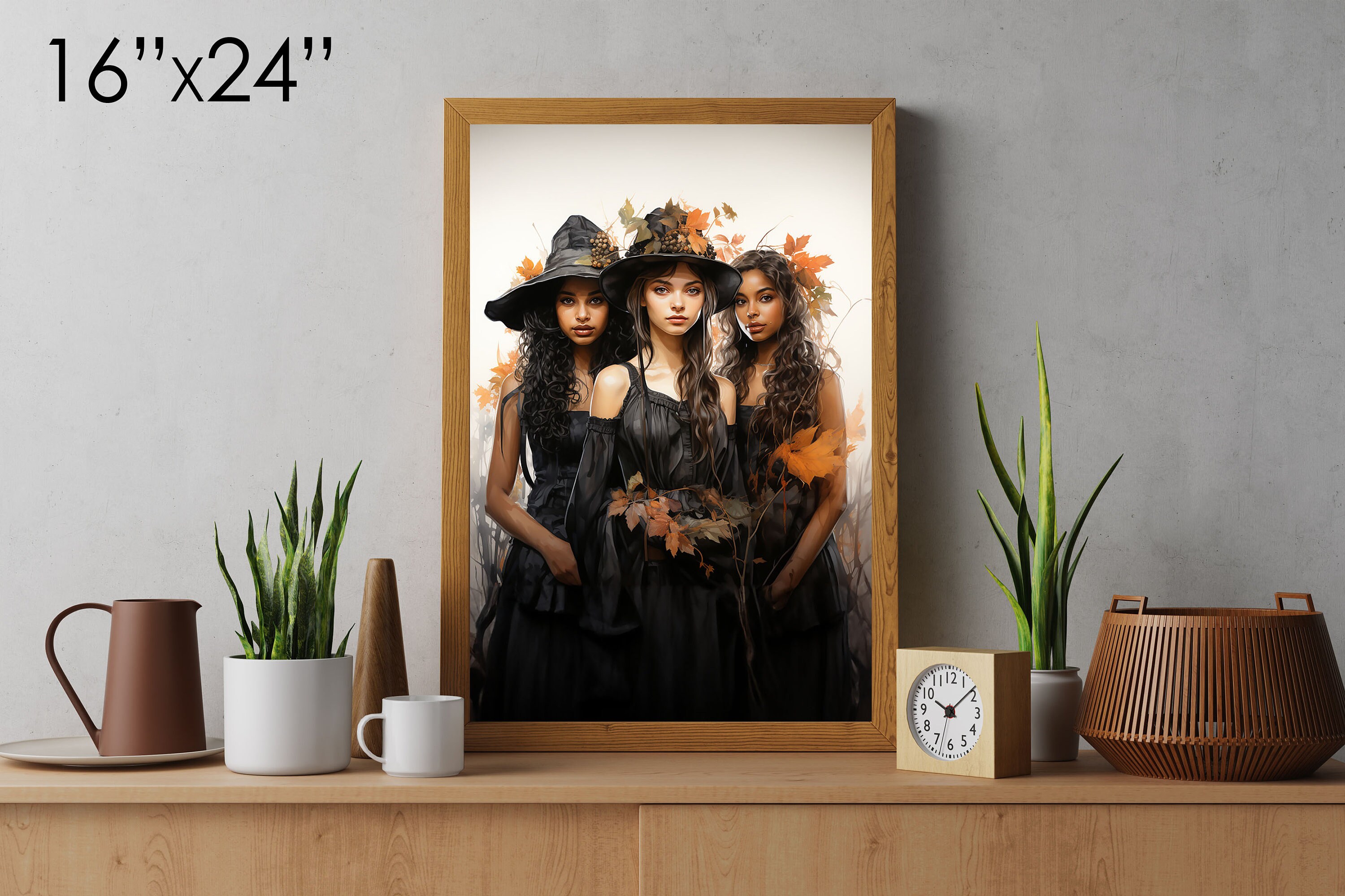 Printable Art - Witches of the World Unite - Three Witches From ...