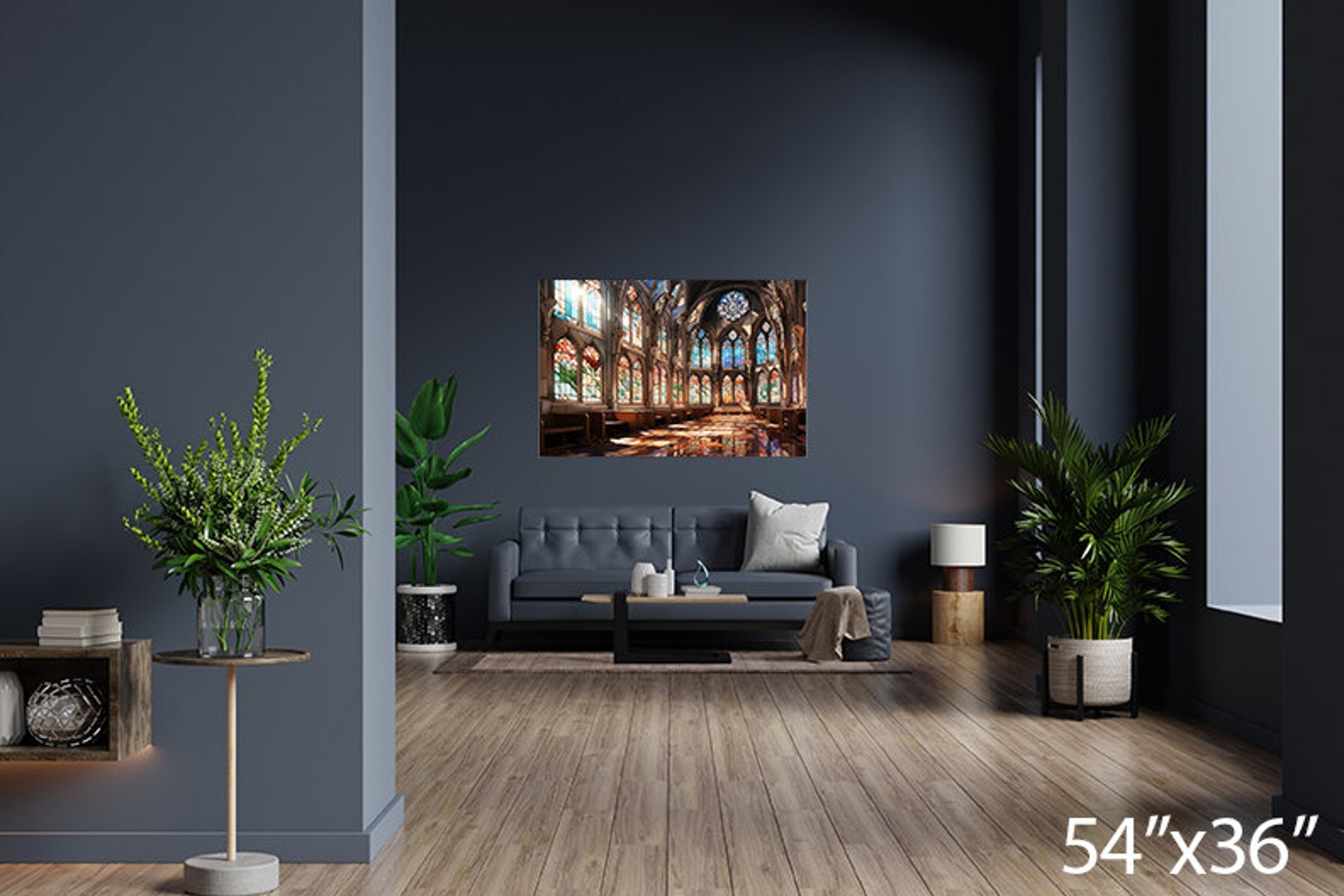 Printable Art - Heavenly Hues - Beautiful Stained Glass Windows in A ...