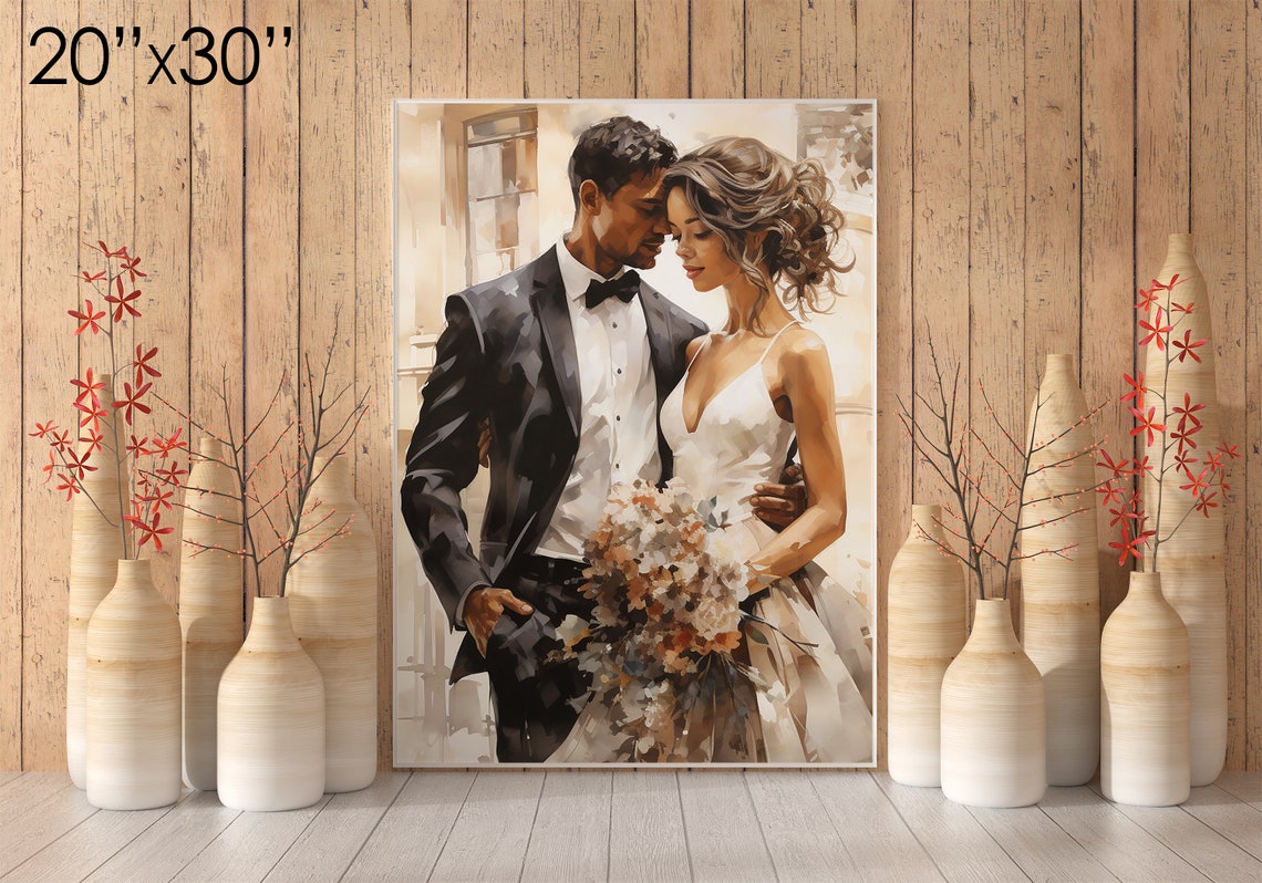 Printable Art - the Promise of Forever - Man and Wife Joined in Holy ...