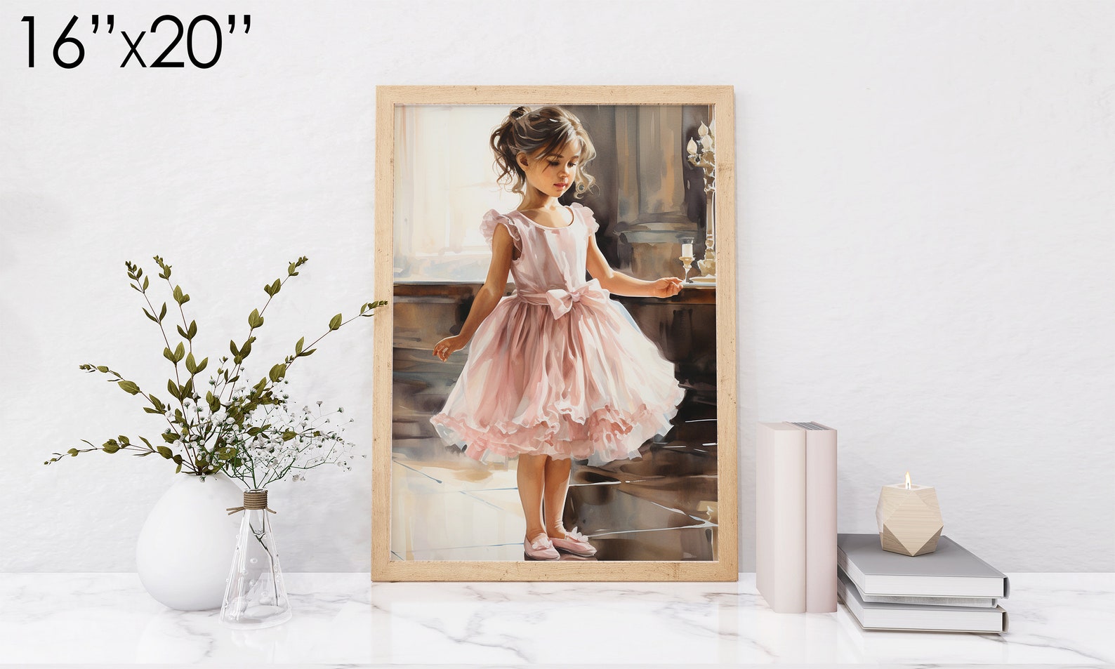 Printable Art - Enchanted in Pink - Little Princess in A Pretty Pink ...