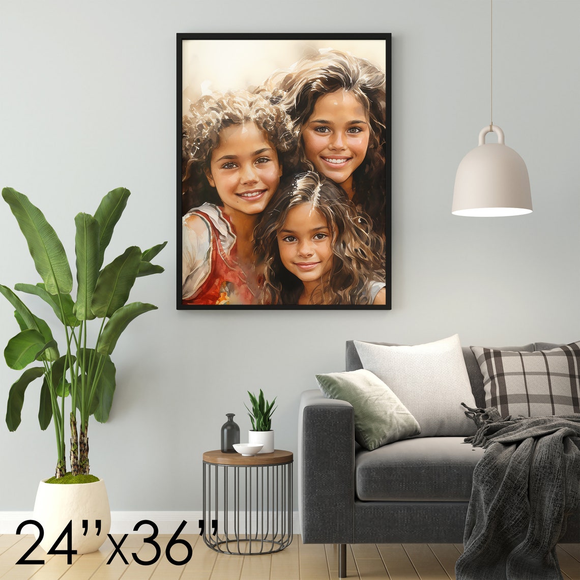 Printable Art Timeless Ties Three Hispanic Girls Posing - Etsy