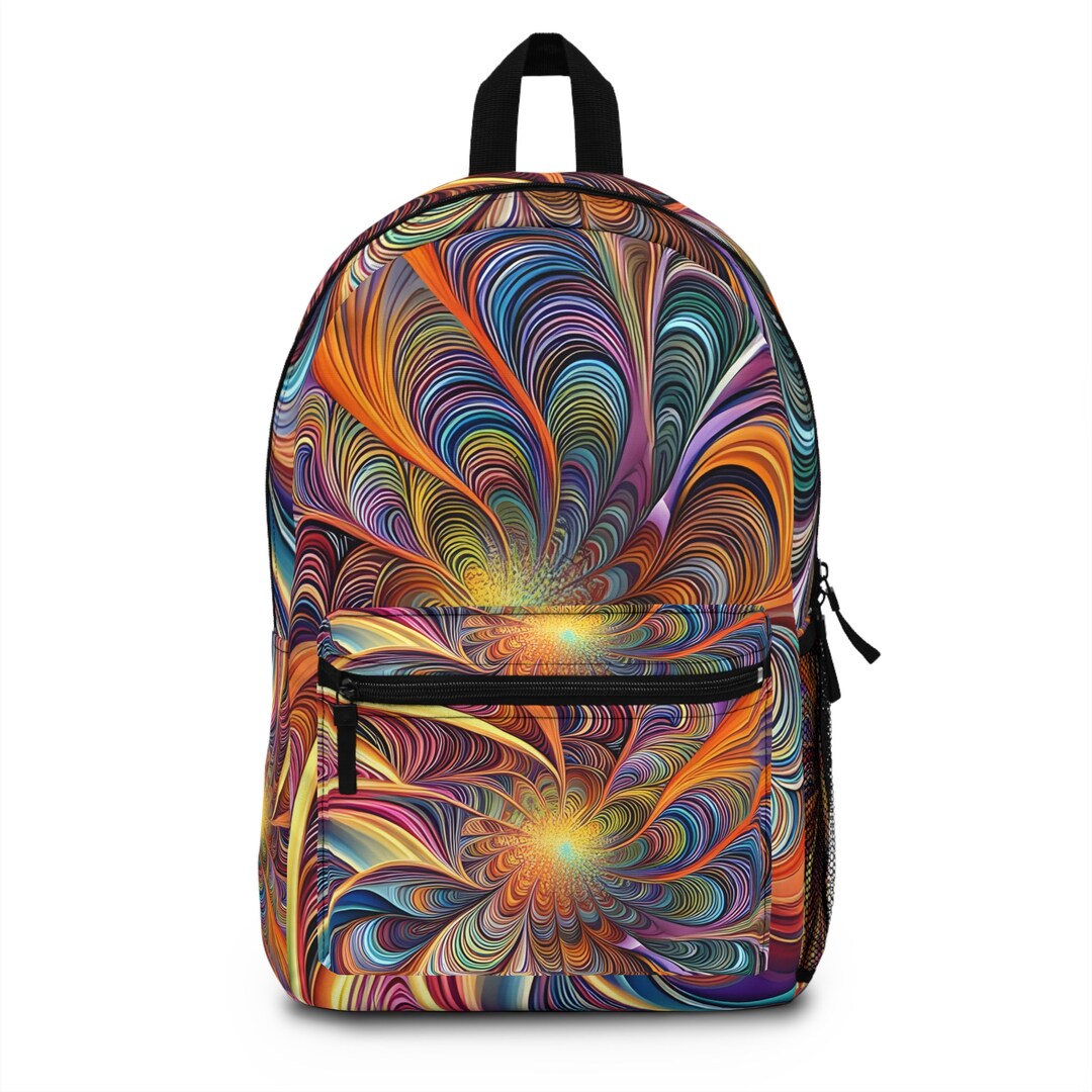 STARBURST Abstract Backpack - Etsy