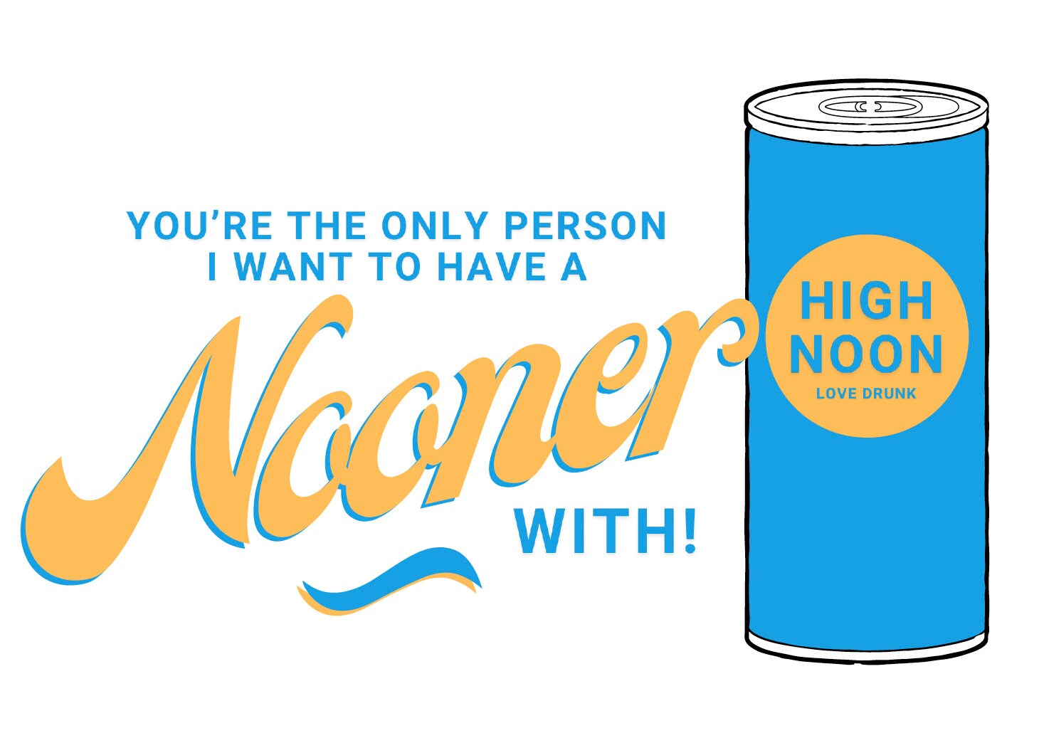 High Noon - Nooner Valentine's Day Card - Etsy