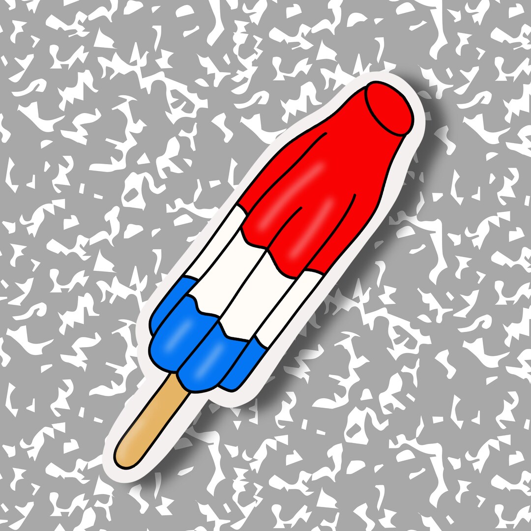 Bomb Pop Sticker, Summer Stickers, Laptop Stickers - Etsy
