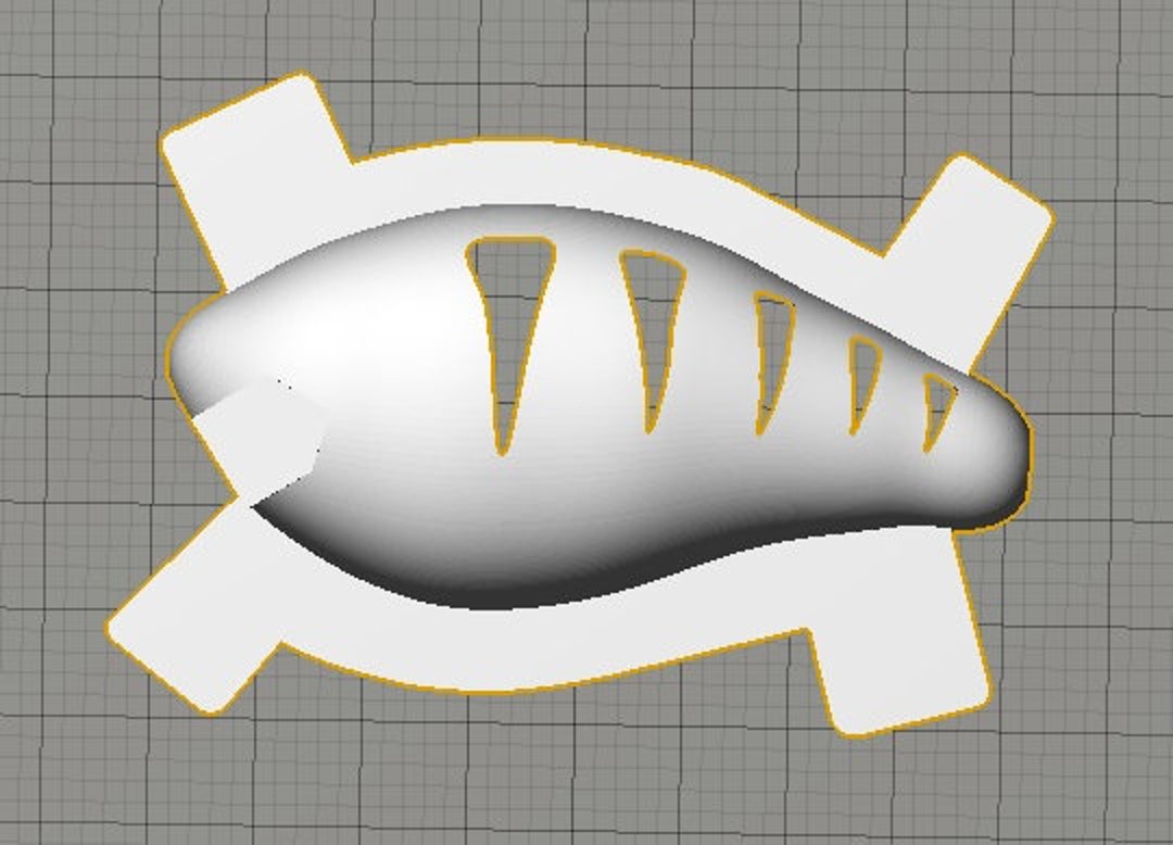 2.5 Sq Bill 3D Stencil Stl. Perch Pattern - Etsy