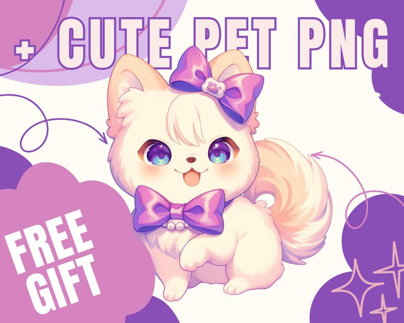 Vtuber Pngtuber Asset: Microphone With Bow and Heart - 3 Pngs ...