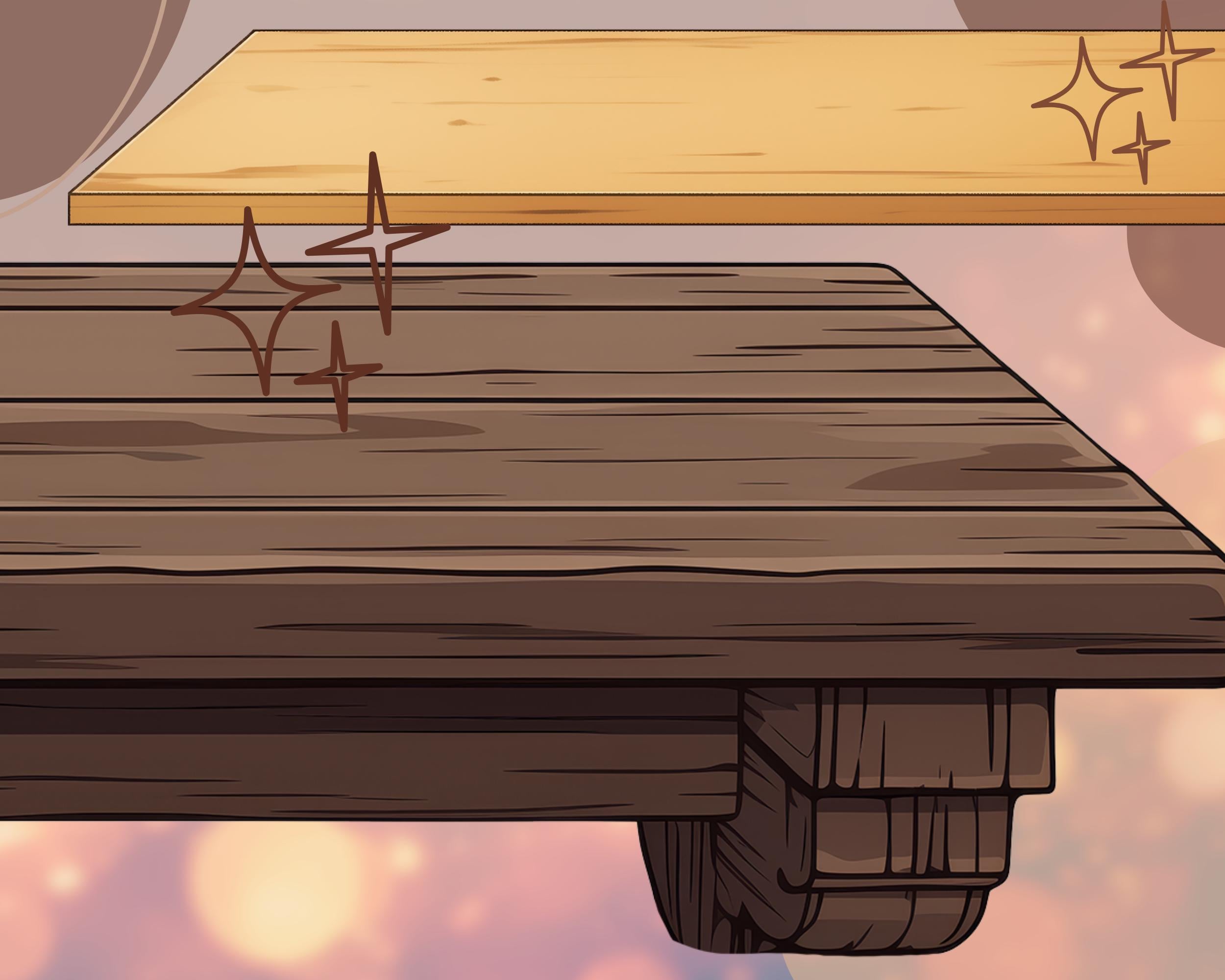 10 Wooden Table Desk Pngs - Vtuber Pngtuber Overlay - Transparent ...