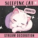 Animated Stream Pet: Sleeping Chibi Dragon - Kawaii Twitch Asset for ...