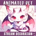 Animated Stream Pet: Sleeping Chibi Dragon - Kawaii Twitch Asset for ...