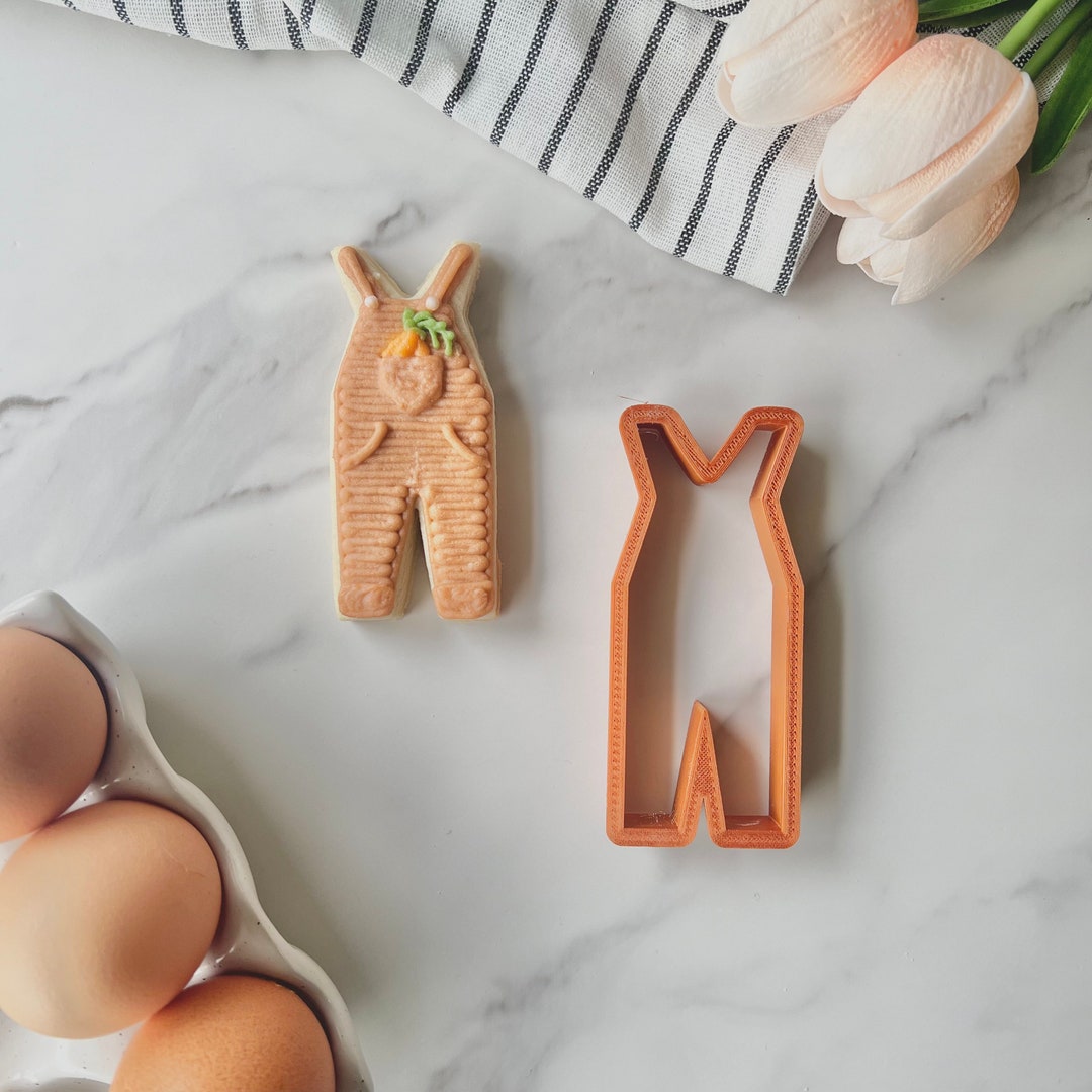 Overalls Cookie Cutter Overall Coverall Gardening Cookie Cutter - Etsy
