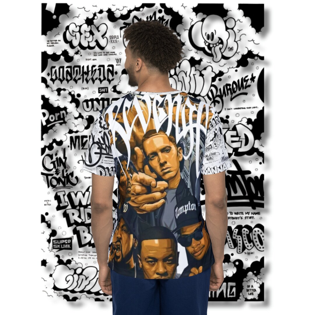 Hip Hop T-shirt Vintage 90's, Street City Style, Men's T-shirt Free ...