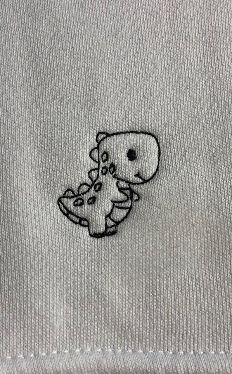 Small Dragon Embroidery Design - Etsy