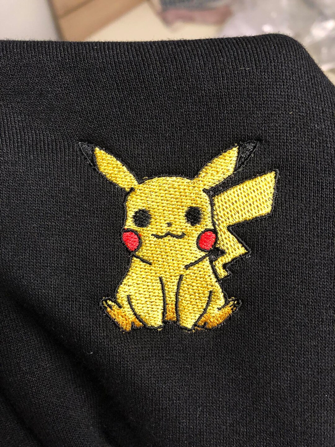 Pikachu Embroidery Design - Etsy