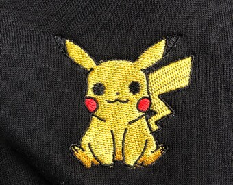 Pikachu Pokemon Embroidery Design - Etsy