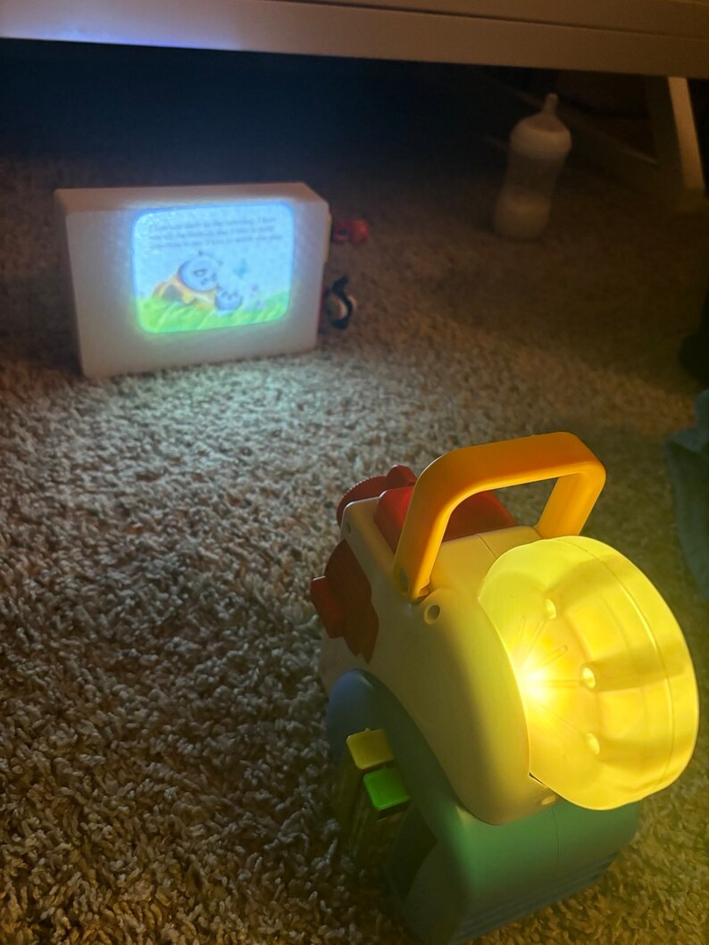 Little Tikes Story Dream Machine Book and Figurine Organizer - White - Etsy