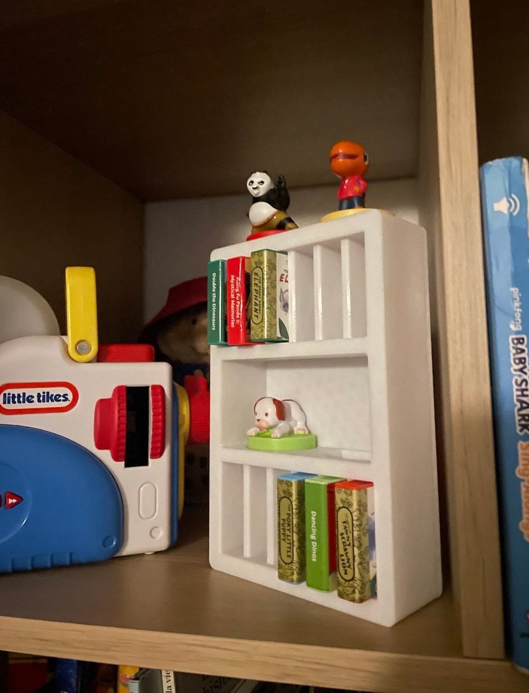 Little Tikes Story Dream Machine Book and Figurine Organizer - White - Etsy
