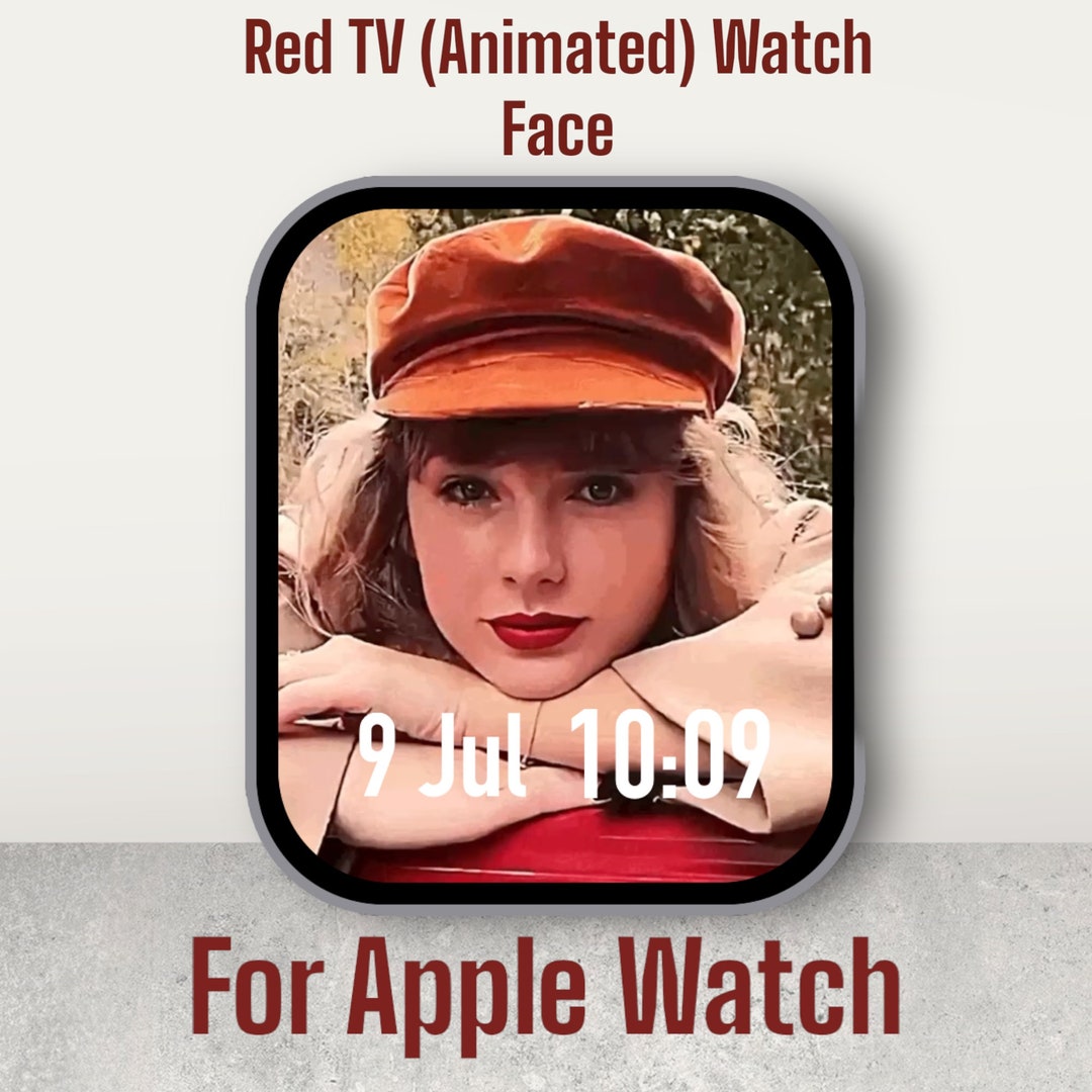 Red TV (animated) Apple Watch Face - Etsy