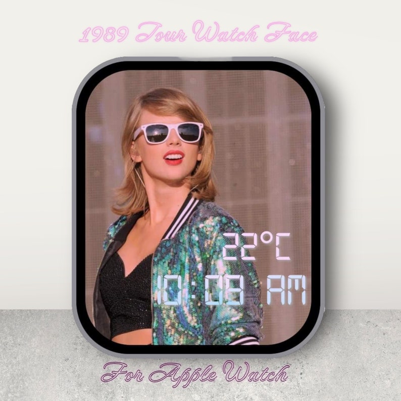 1989 Tour by Taylor Swift Apple Watch Face - Etsy