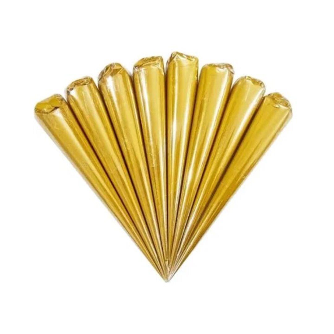 Golden Ceramic Cones: Lippan Art & DIY Indian Decor - Etsy