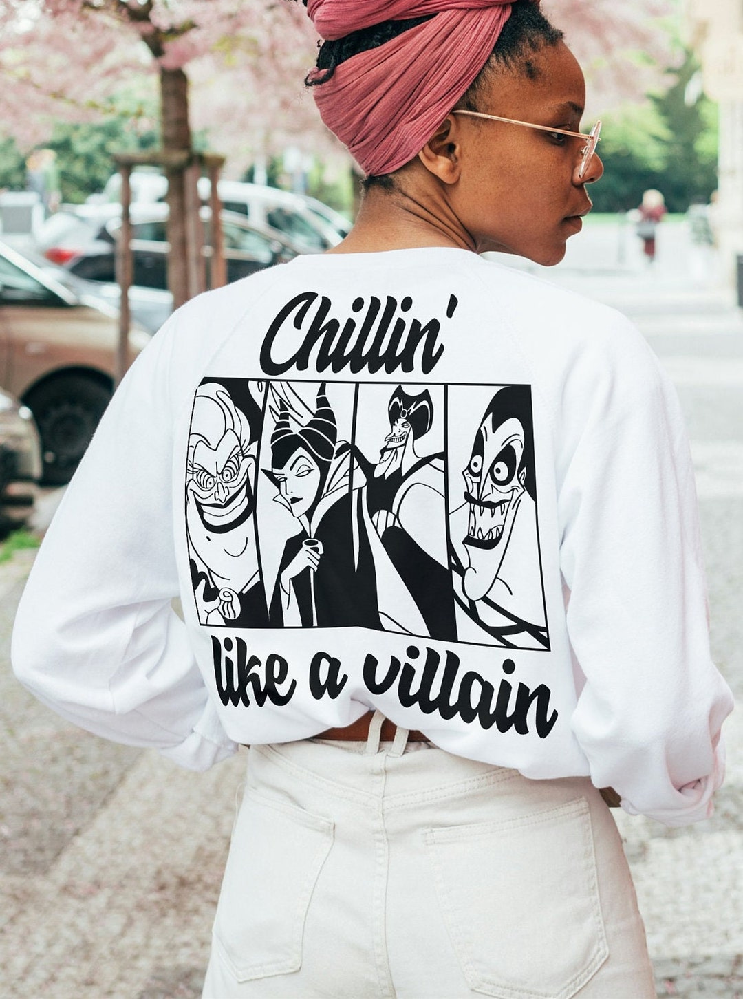 Chillin Like A Vilain Sublimation Design, Villain Gang PNG, Villain ...