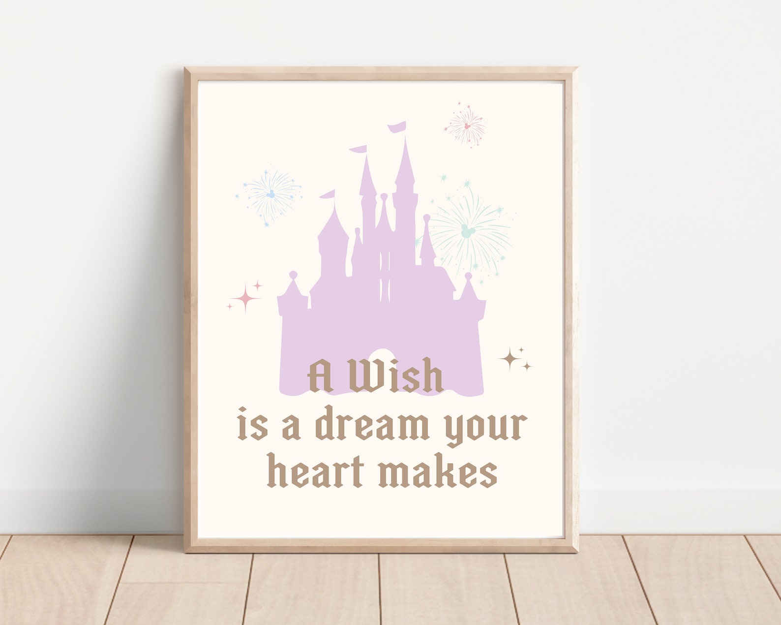 Disney Inspired Classroom Decor Posters, Kids Wall Art Set (digital ...