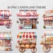 Watercolor Candy Clipart PNG, Sweet Bakery Food Clipart, Candyland ...