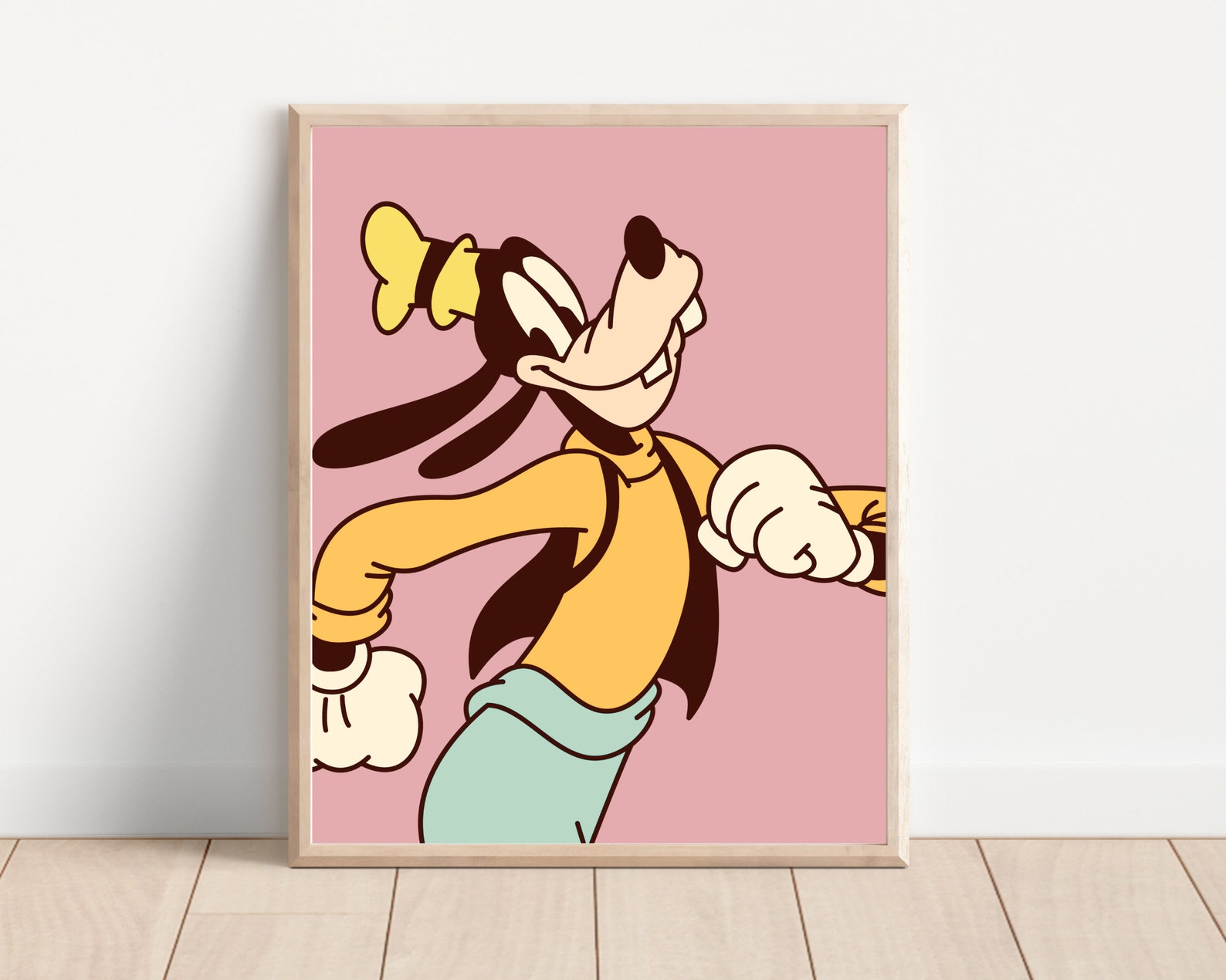 Printable Mickey and Friends Poster, Wall Art Minnie, Nursery Wall Art ...