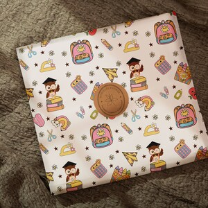 Classroom Seamless Digital Paper Pattern, Seamless Patterns, School ...