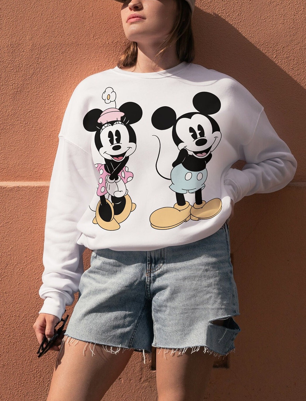 Minnie and Mickey Sublimation Designs, Classic Mouse Minnie Daisy PNG ...